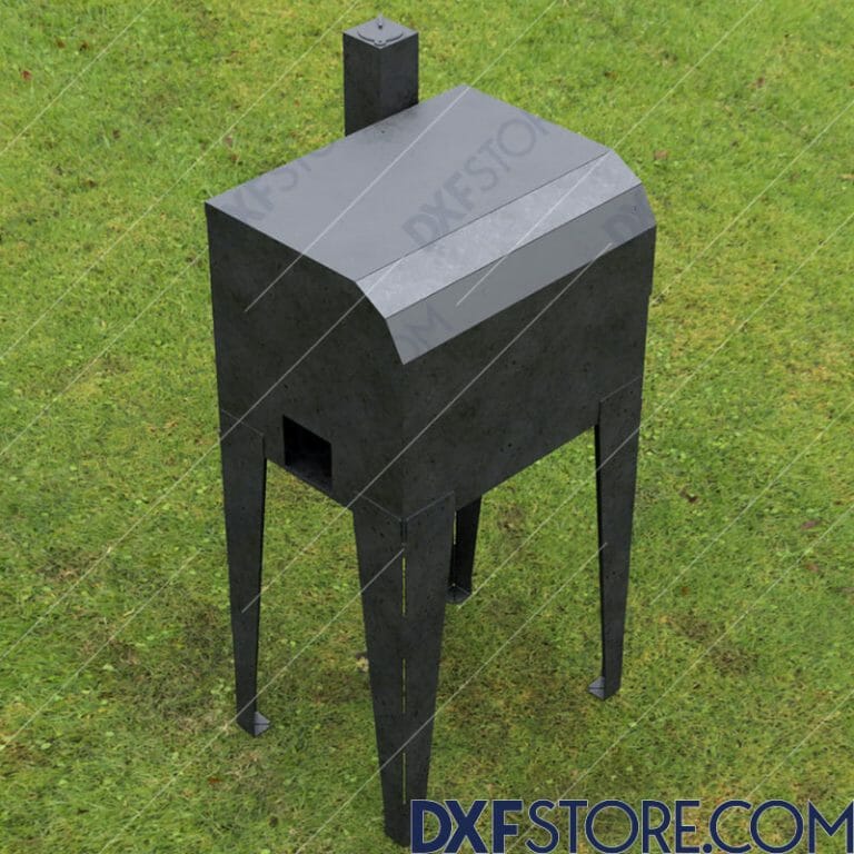 Wood Pellet Grill And Smoker Archives - DXF File Cut-Ready for CNC ...
